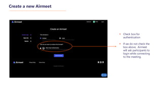 Airmeet Tutorial | PDF
