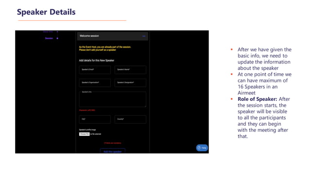 Airmeet Tutorial | PPT