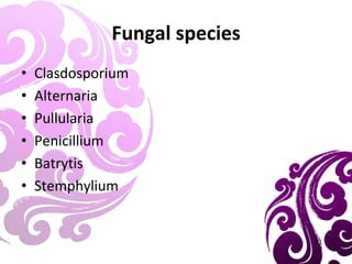 Air microbiology | PPTX