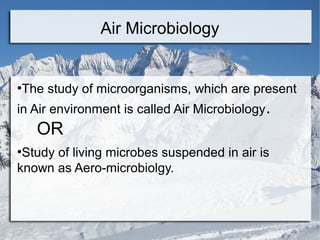 Air borne diseases. | ODP