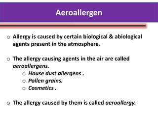Air microbiology | PPTX