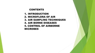 Air microbiology ppt | PPTX