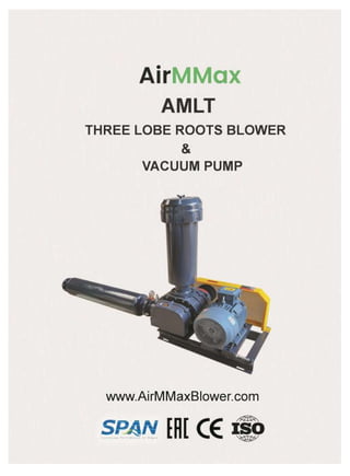 Airmmax amlt series roots blower-aquaculture | DOC
