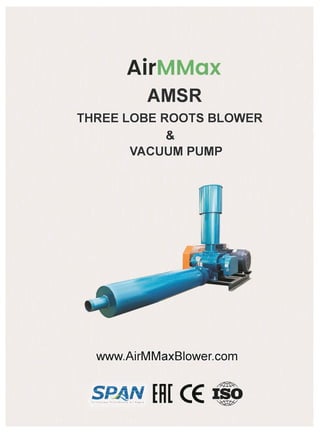 AirMMax AMSR series roots blower-aquaculture | PDF