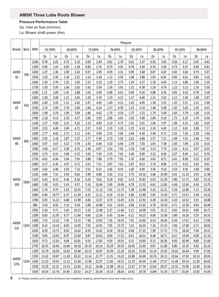 AirMMax AMSR series roots blower-aquaculture | PDF