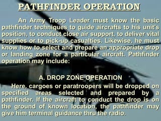 Air mobile & pathfinder's opn (agos heliborn) | PPT