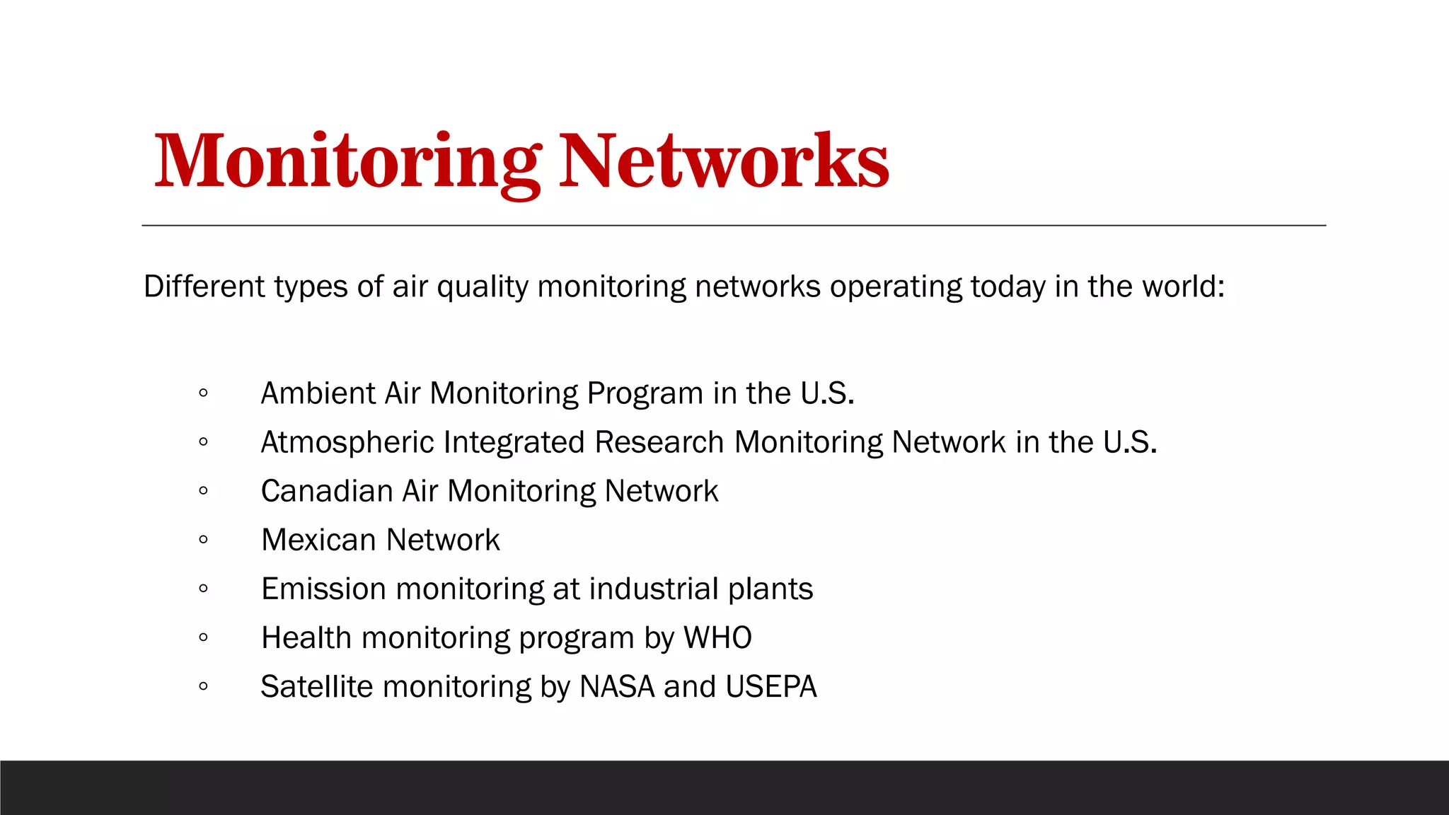 Air Monitoring in Detail | PDF