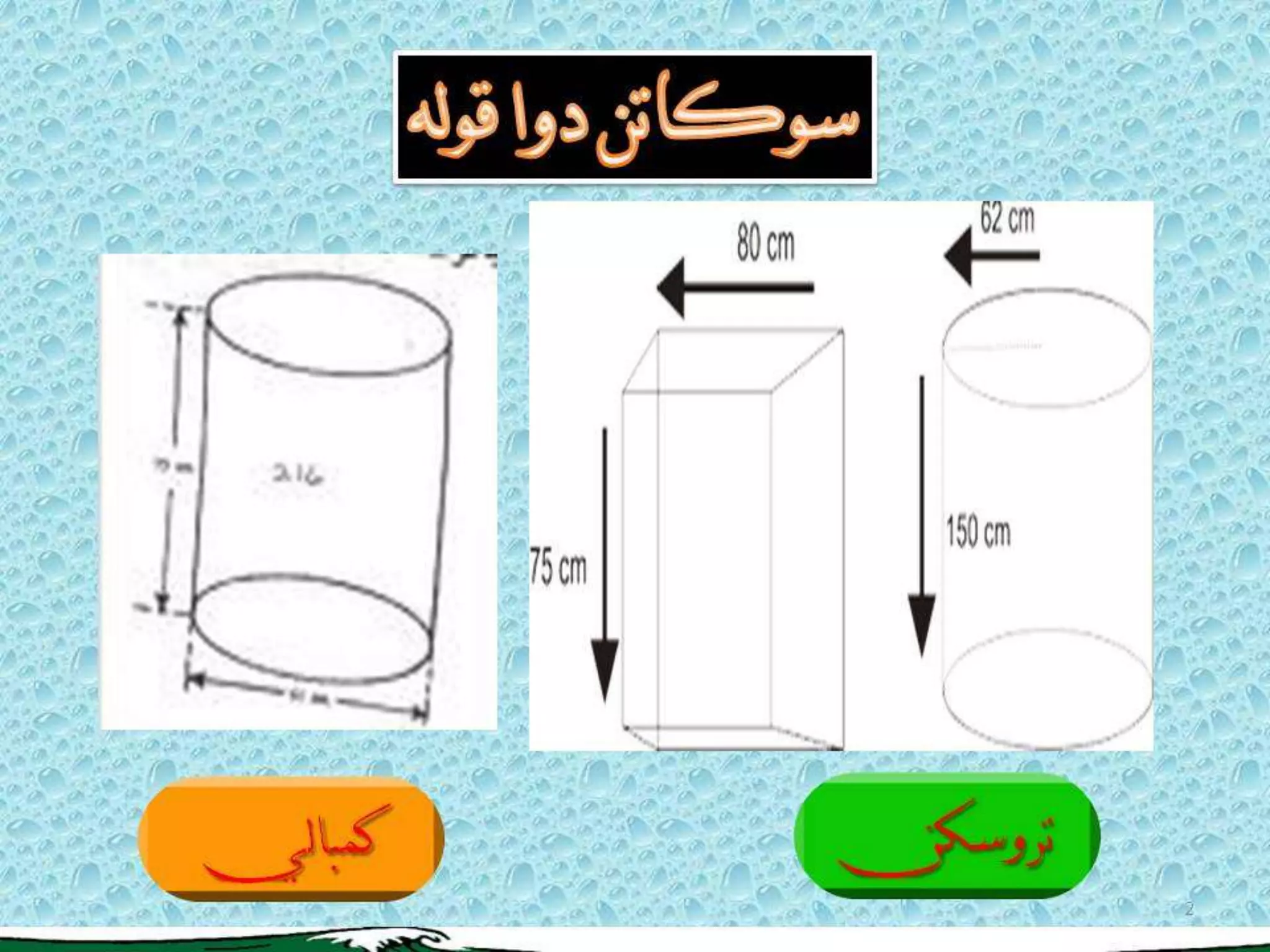 Air musta'mal, sukatan 2 kolah, air mutanajjis | PPT