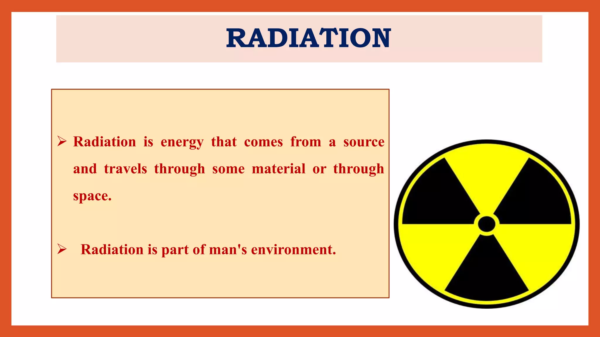 Air, noise and radiation pollution | PPTX