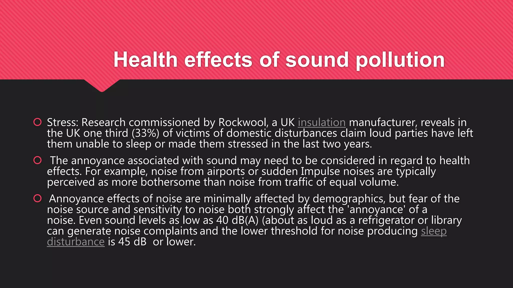 Air, Noise and Sound Pollution | PPTX