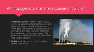 Air, Noise and Sound Pollution | PPTX