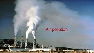 Air, Noise and Sound Pollution | PPTX