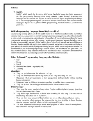 Ai robotics | PDF | Robotics | Technology & Computing