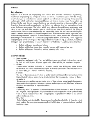 Ai robotics | PDF | Robotics | Technology & Computing