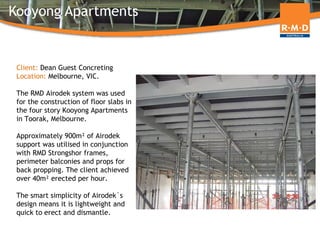 Airodek notable projects | PPT