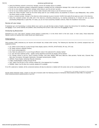 Airodump ng [aircrack-ng] | PDF