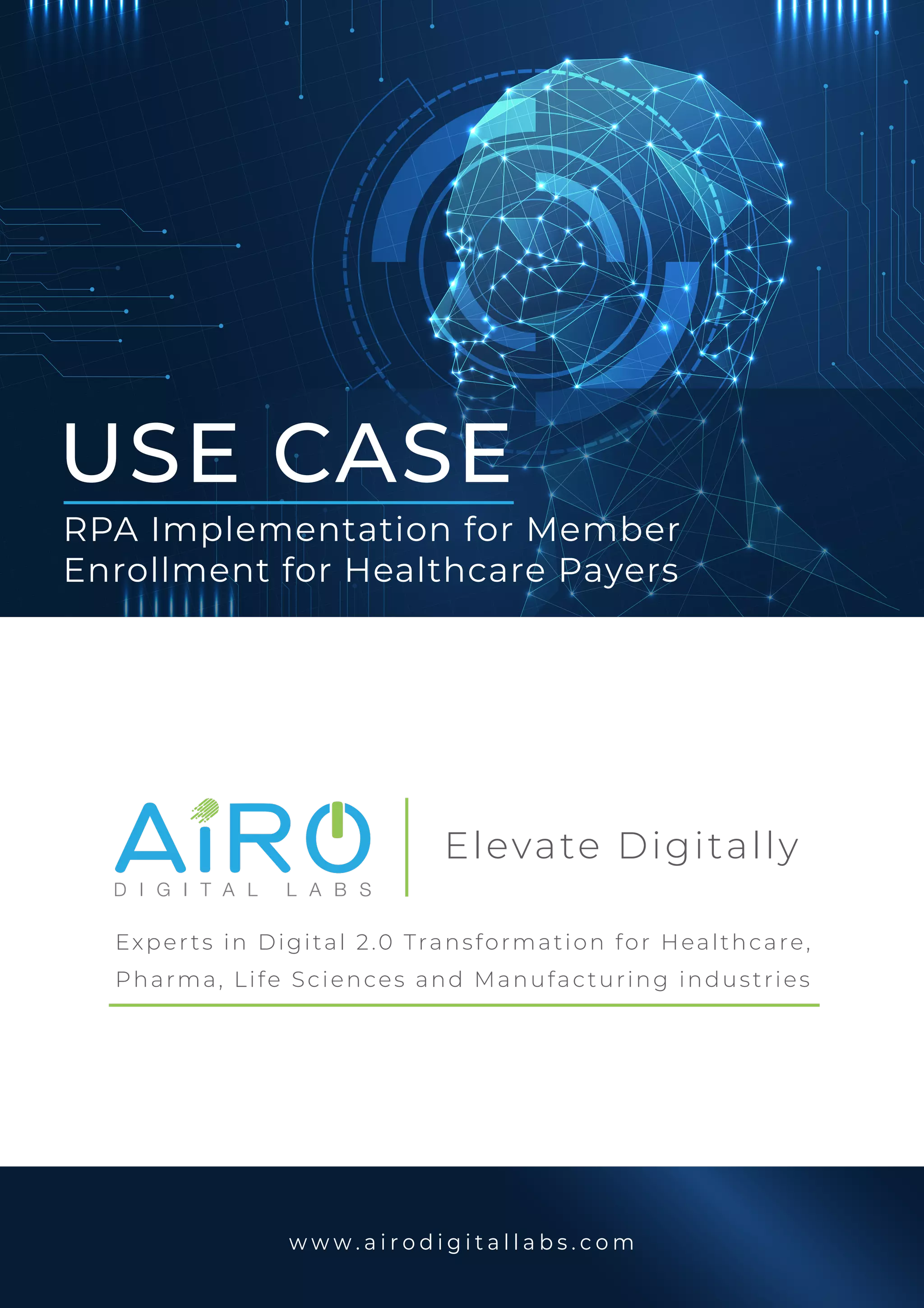 AiRo Digital Labs - RPA Use Case - Member Enrollment | PDF | Robotics | Technology & Computing