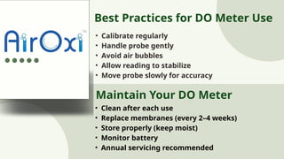 How to use and maintain your do meter.pptx