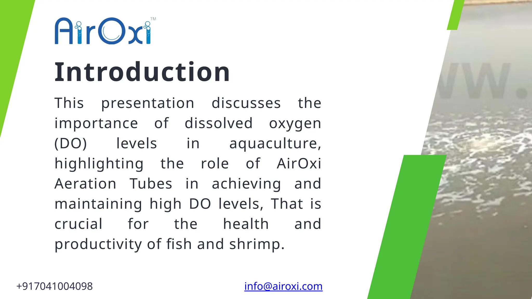 AirOxi Aeration Tubes: A Lifeline for High-Density Fish and Shrimp ...