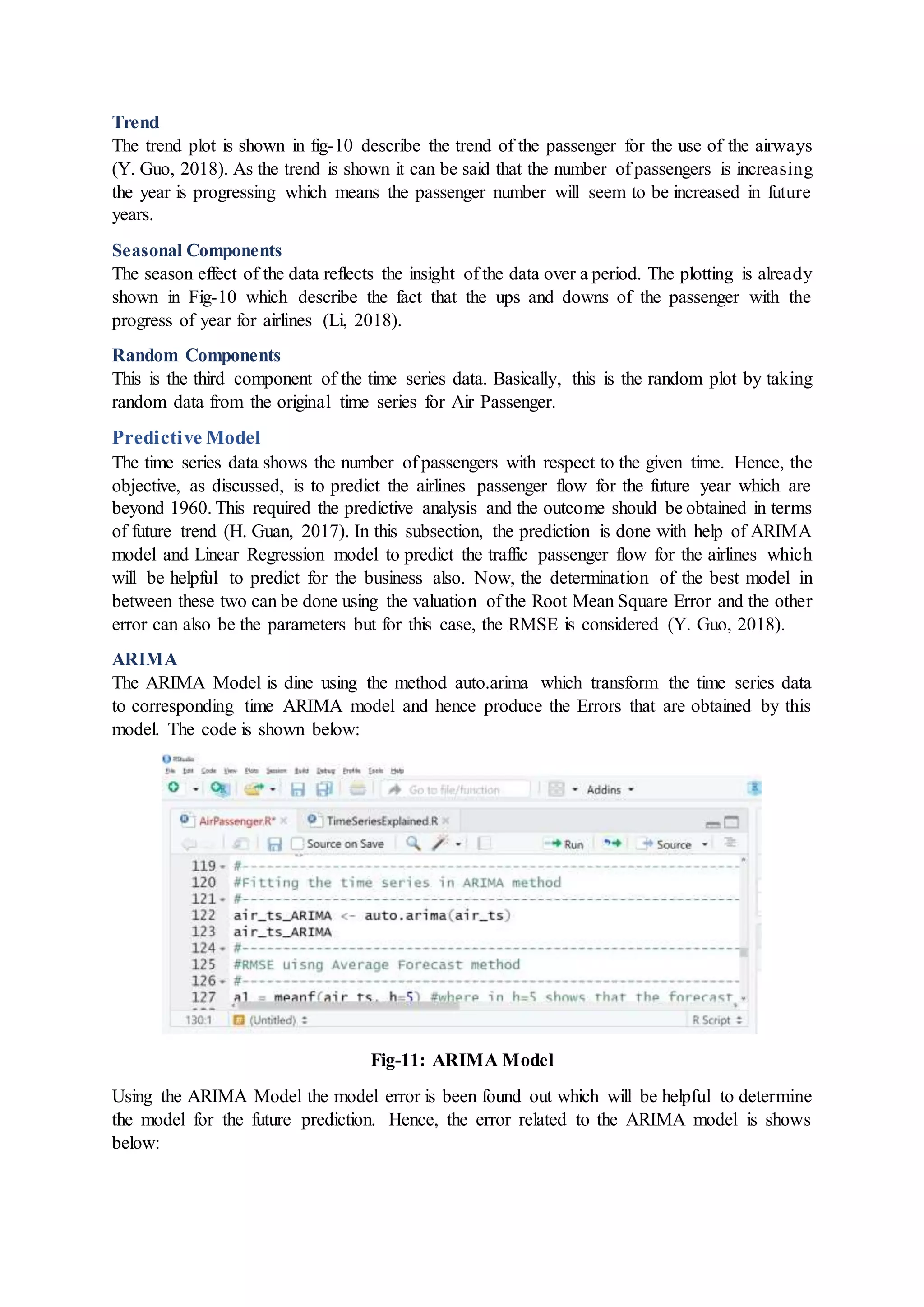 Air passenger report | DOCX