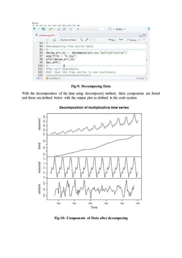 Air passenger report | DOCX