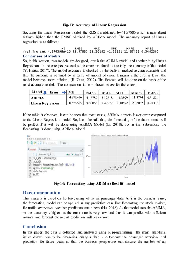 Air passenger report | DOCX