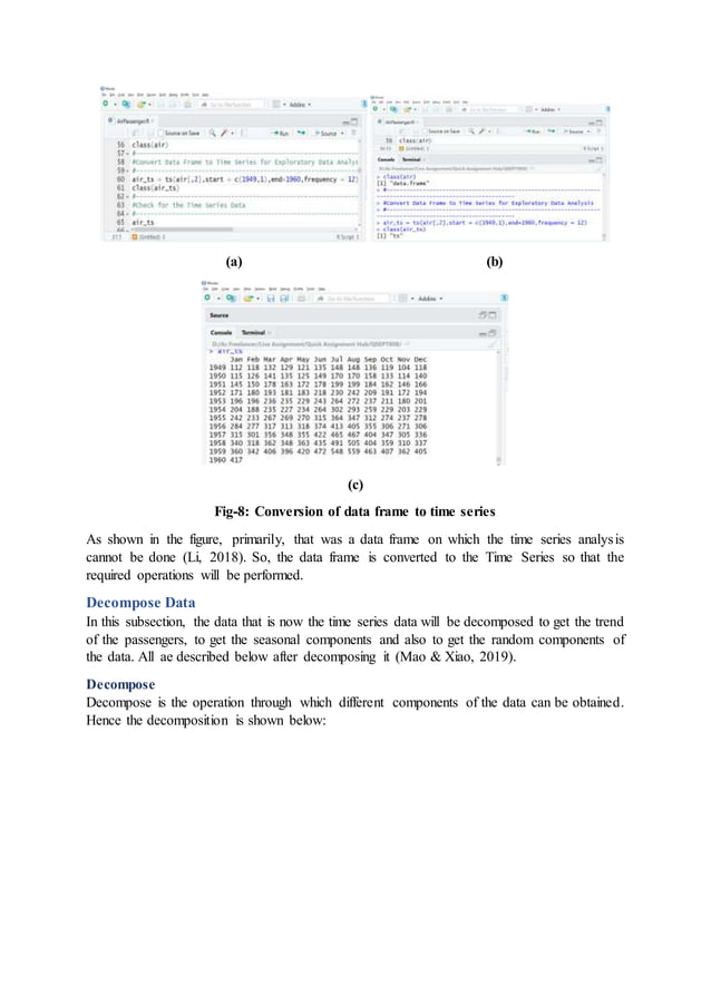 Air passenger report | DOCX