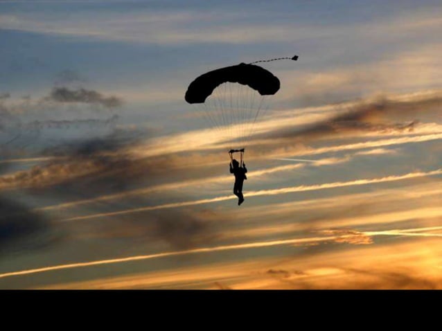 Airplane & parachute | PPSX