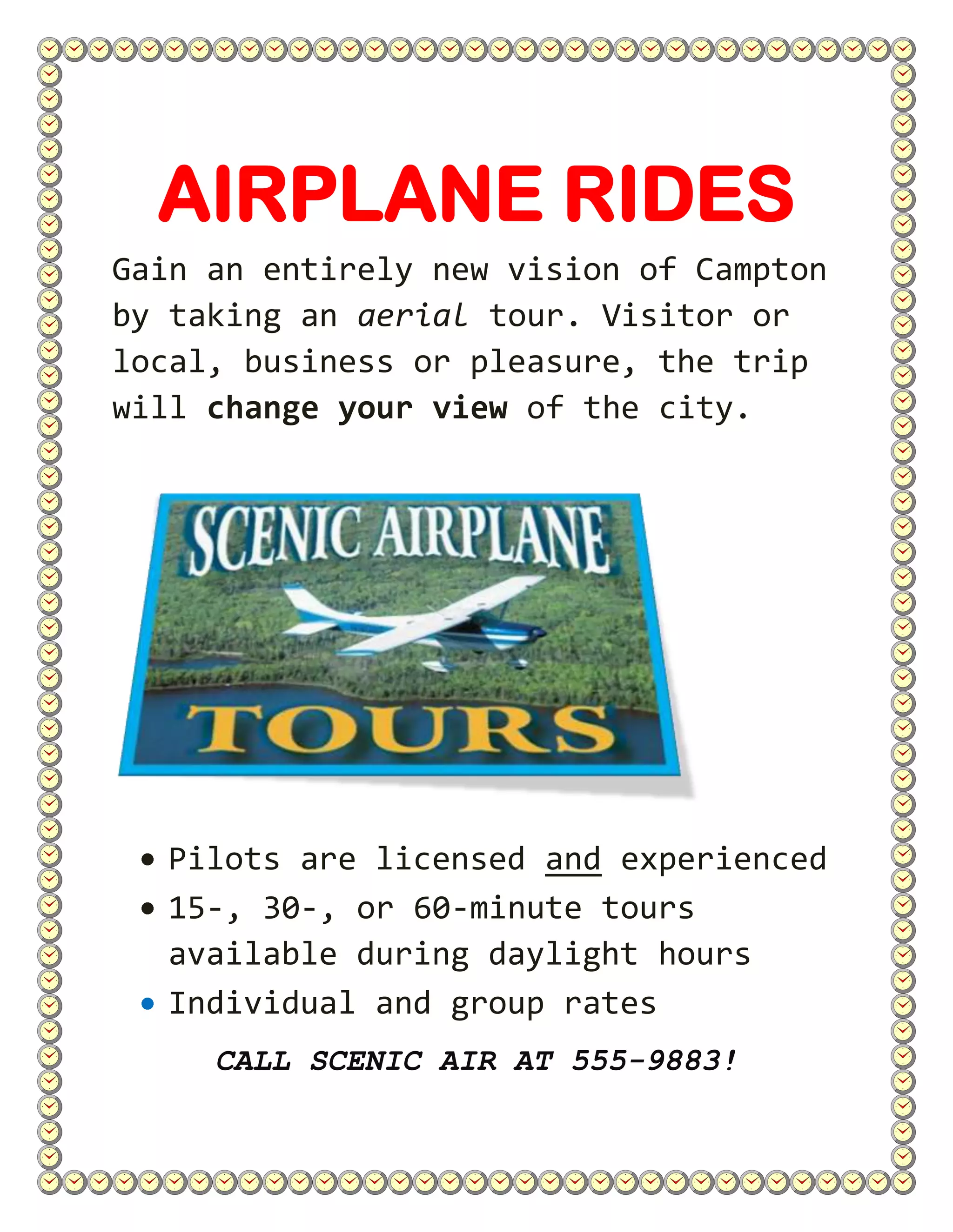 Airplane rides | DOCX | Air Travel | Travel Type