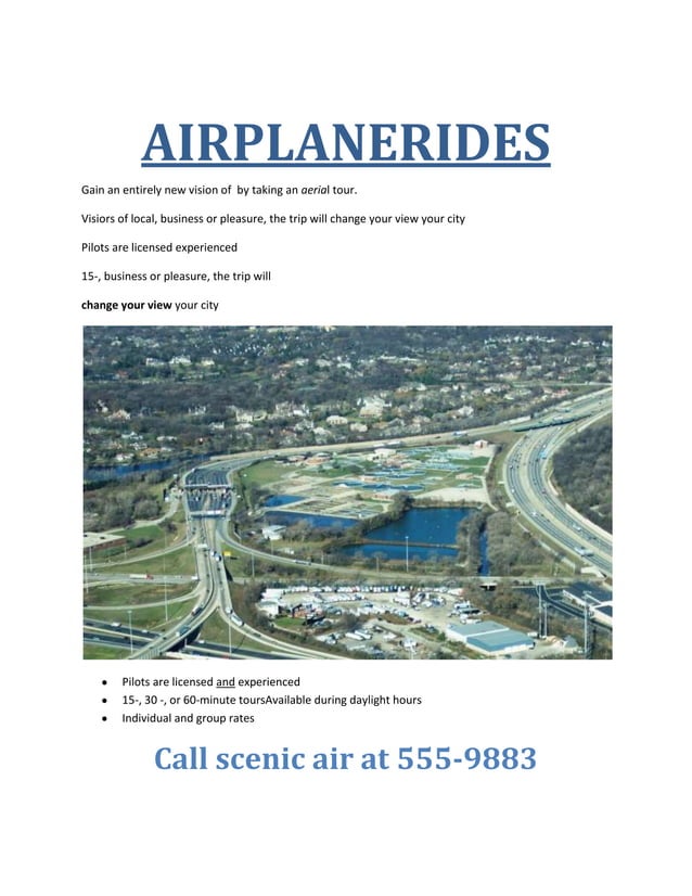 Airplanerides | PDF