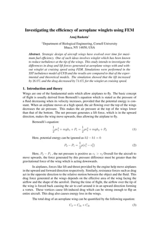 Airplane wings fem | PDF