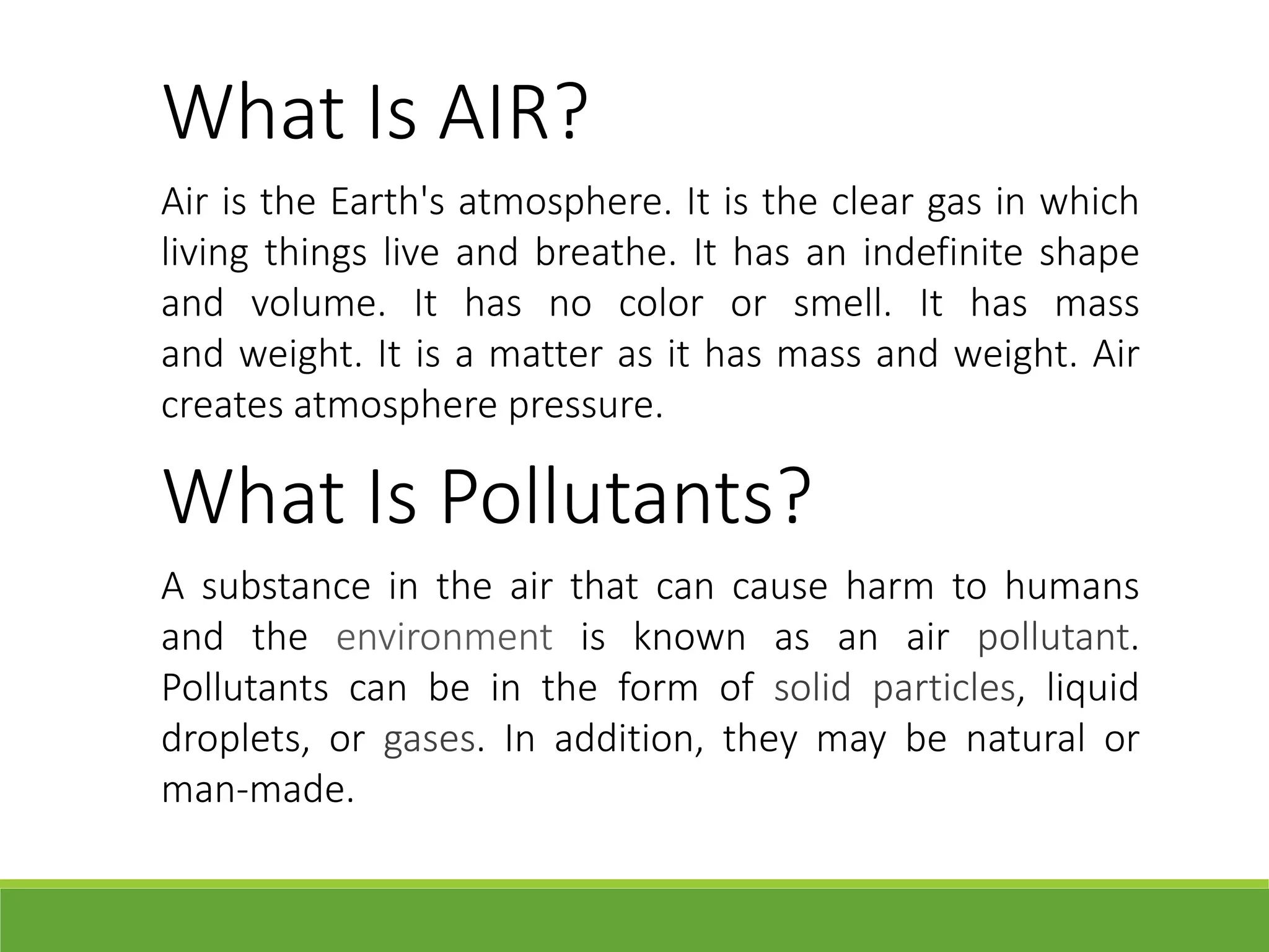 Air Pollution | PPT