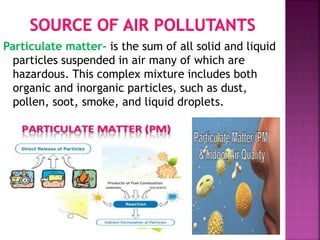 Air pollutants | PPT