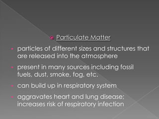 Air pollution & control | PPTX