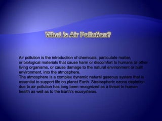 Air pollution | PPT