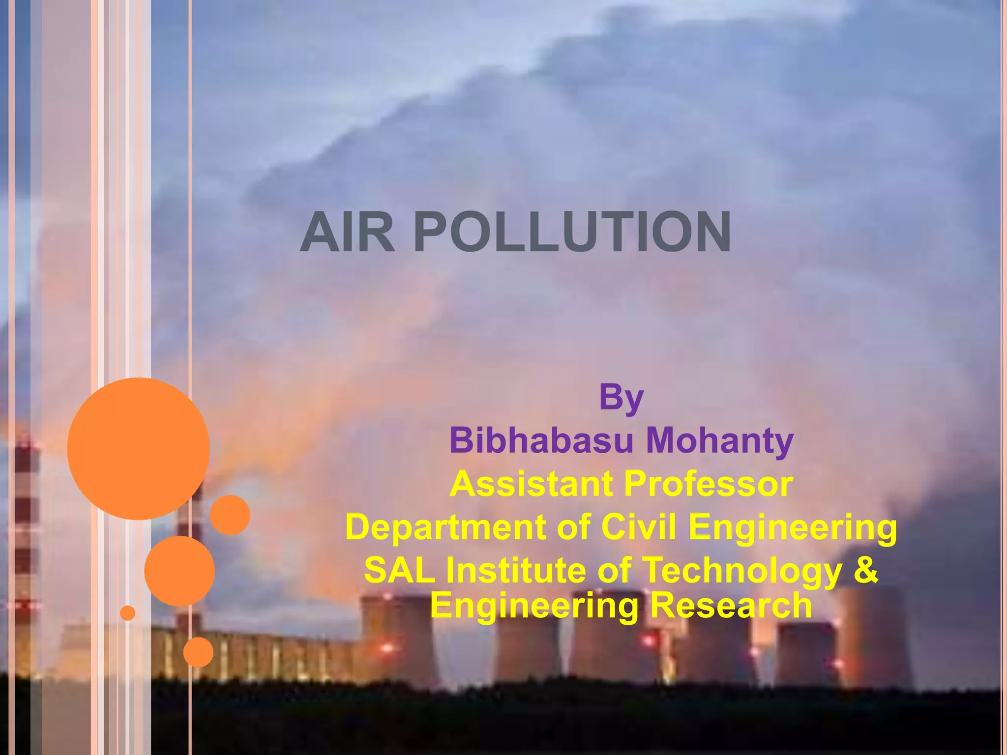 AIR POLLUTION | PPT