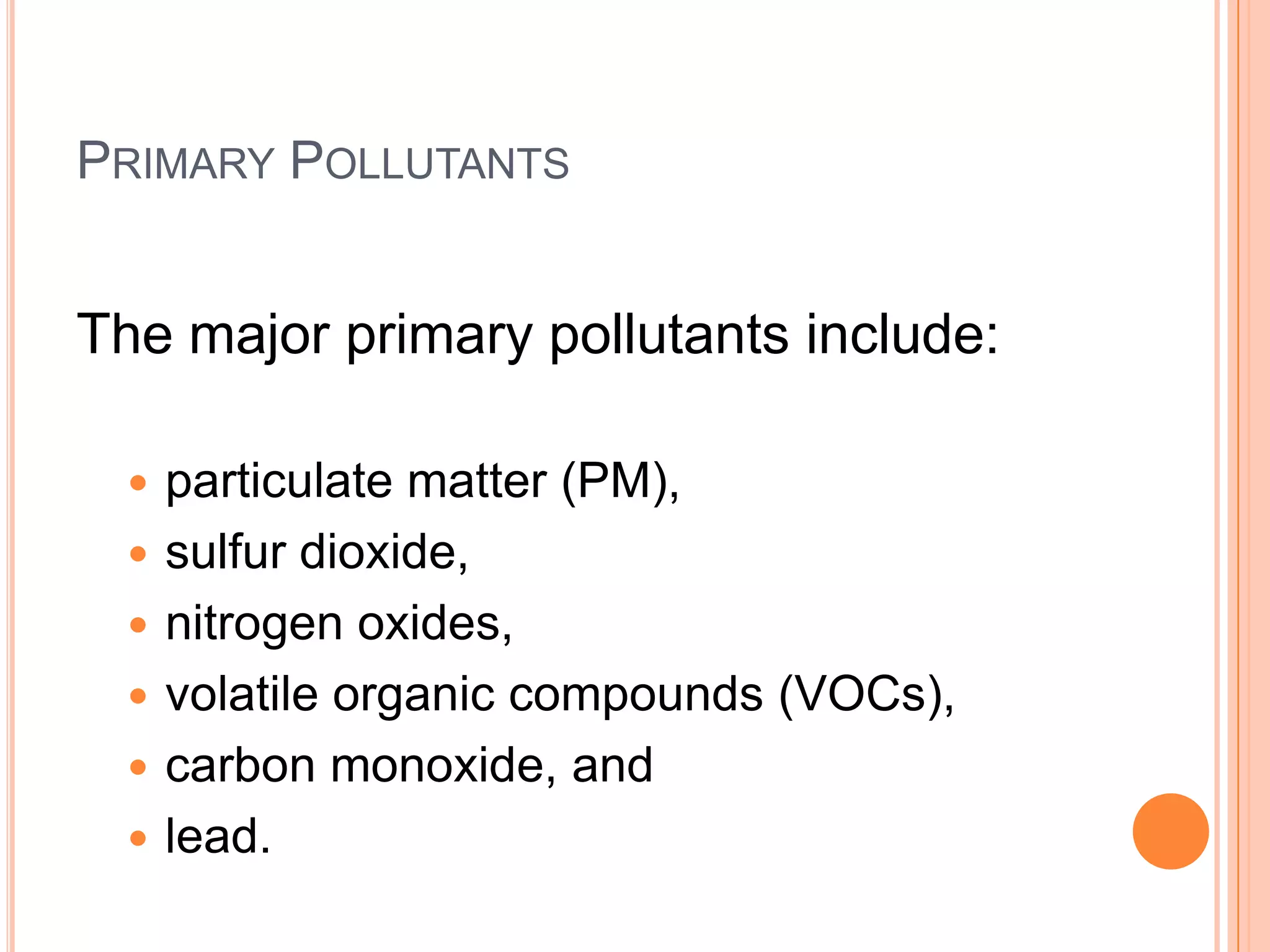 Air pollution | PPTX