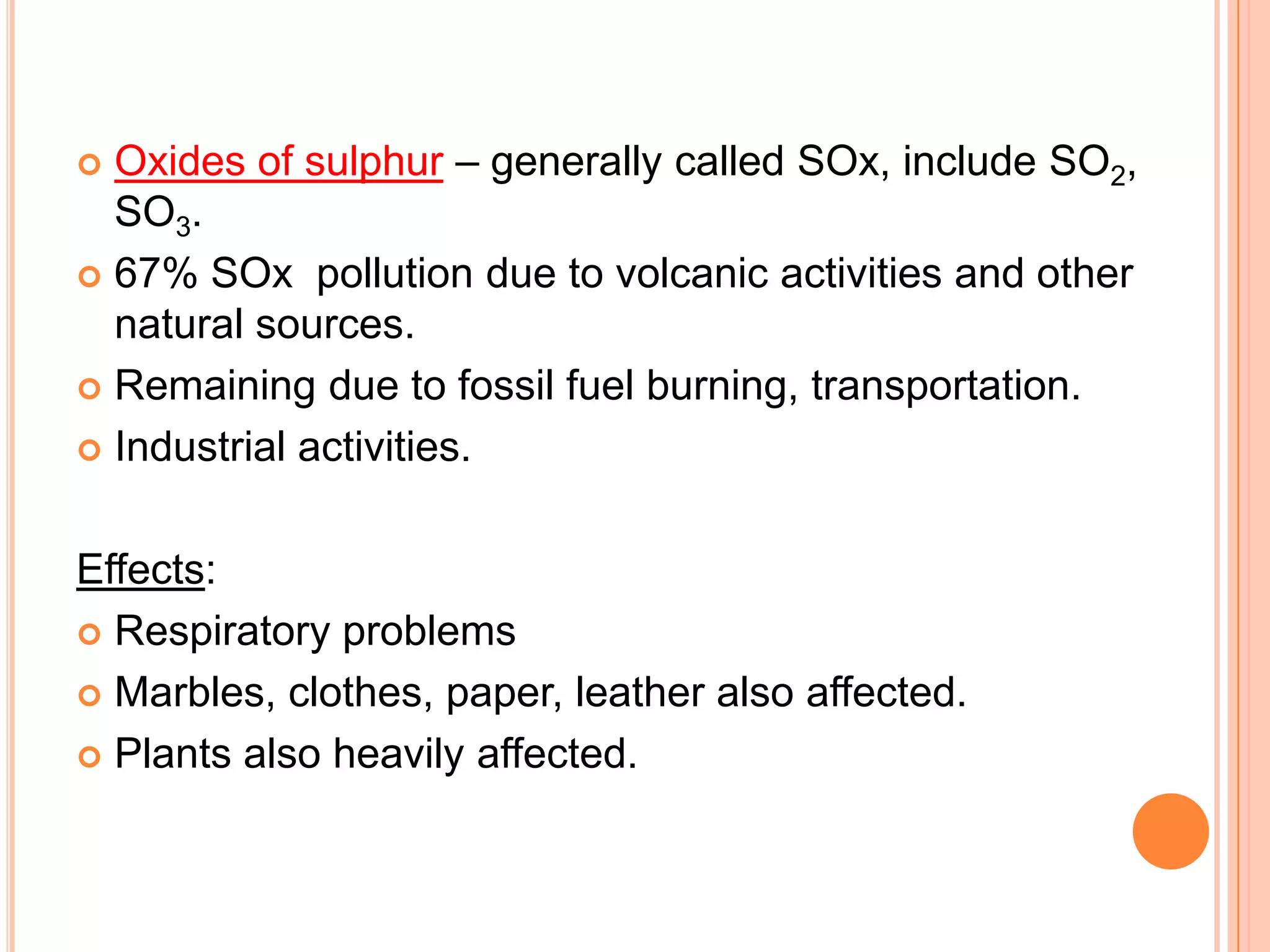 Air pollution | PPTX