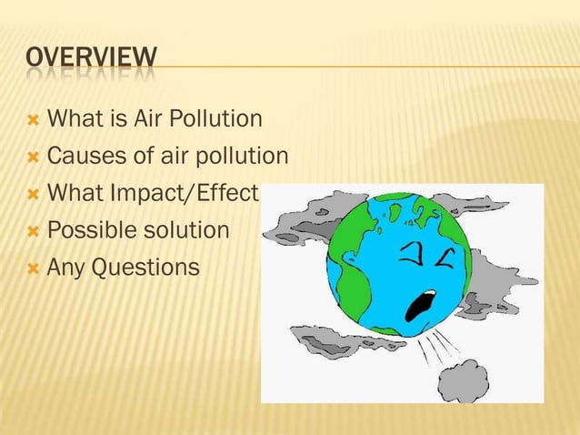 Air pollution | PPT