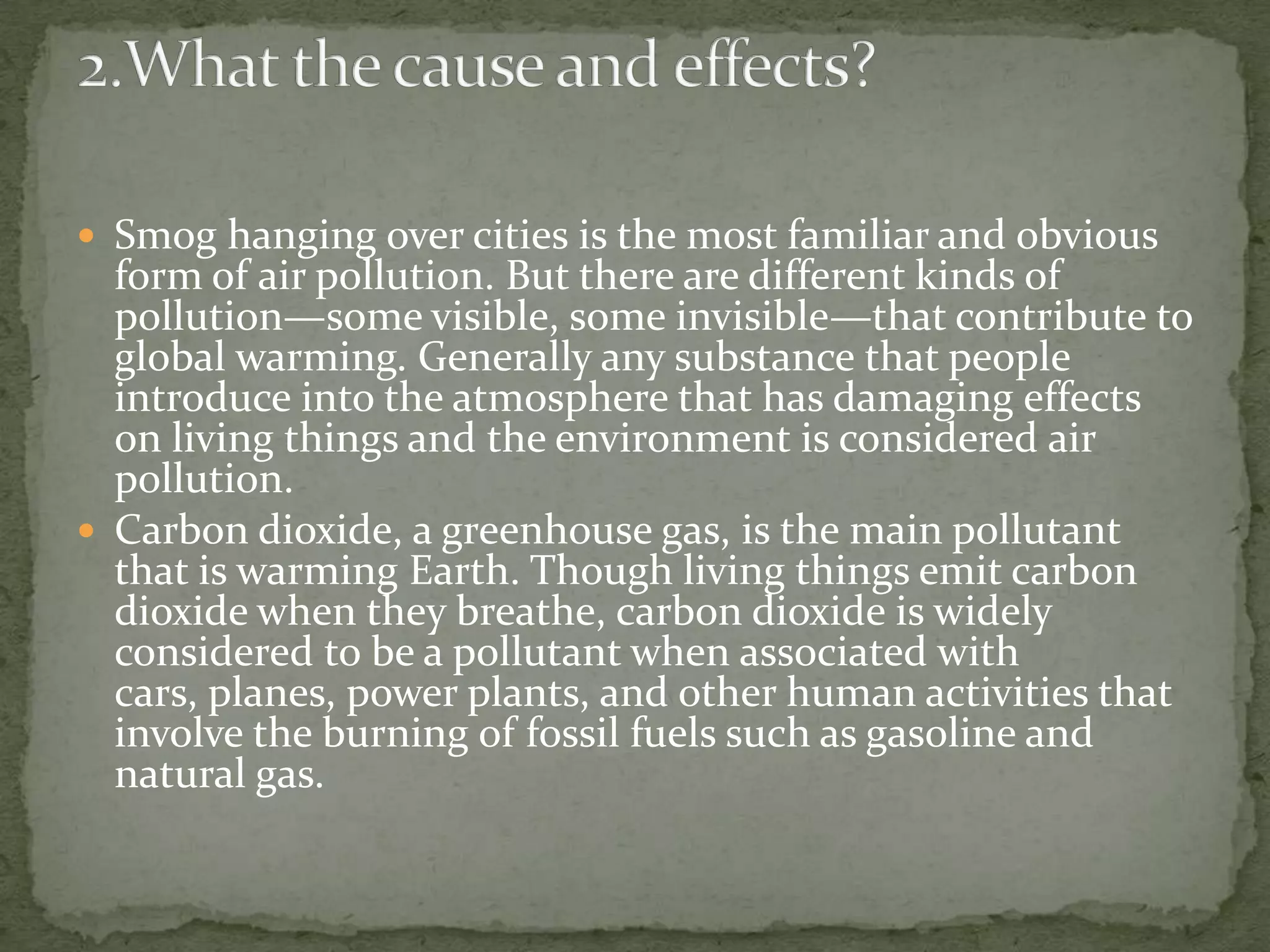 Air pollution | PPT