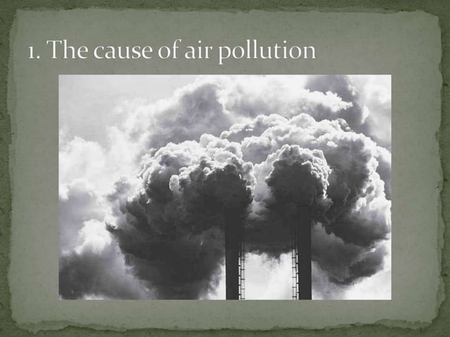 Air pollution | PPT