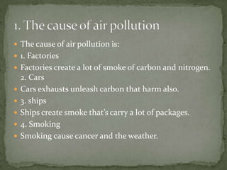 Air pollution | PPT