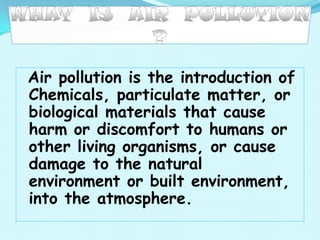 Air pollution | PPT