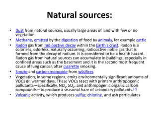 Air pollution | PPTX