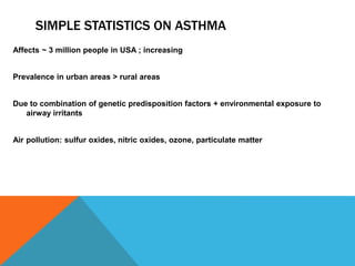 Air Pollution & Asthma | PPTX