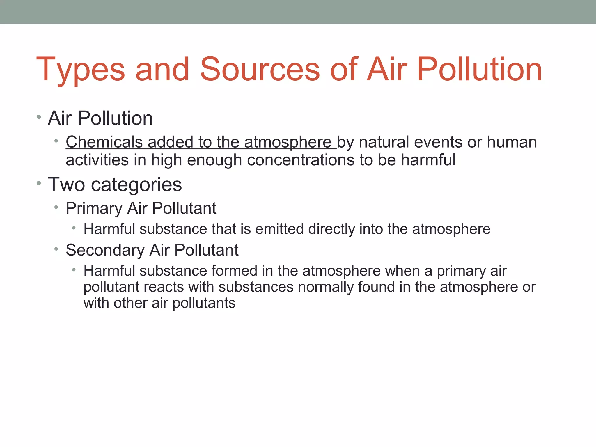 Air pollution | PPT