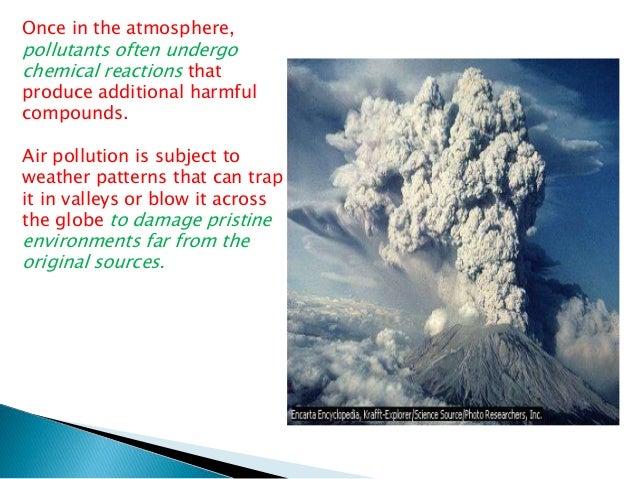 Causes Of Air Pollution