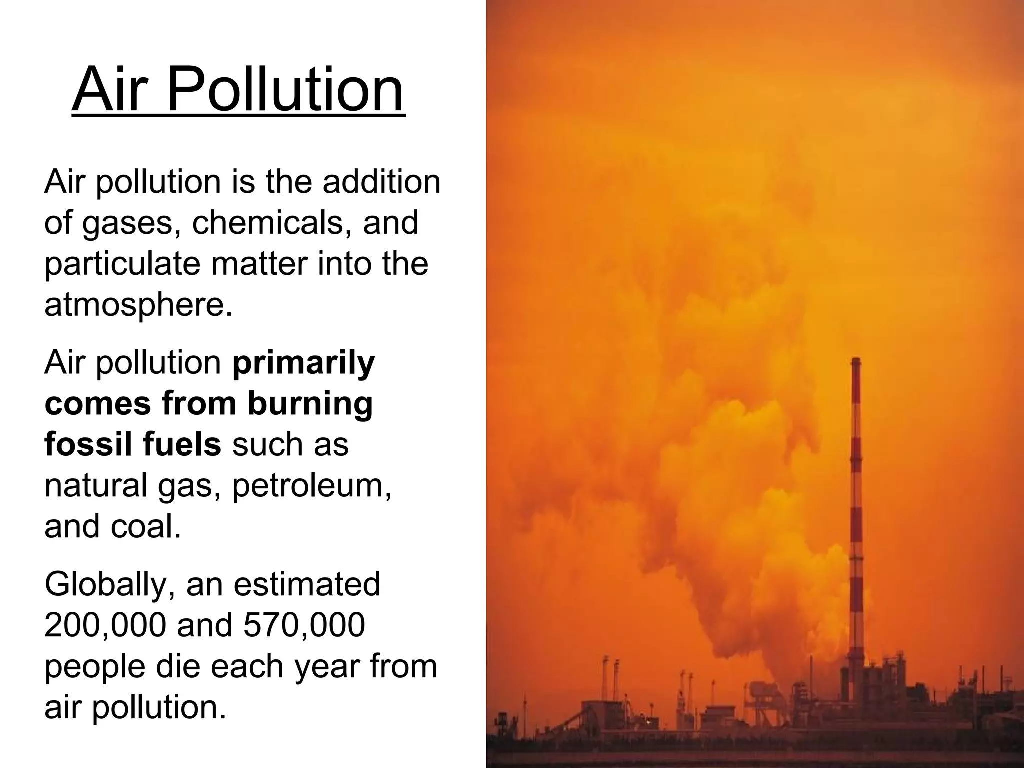 Air pollution | PPT