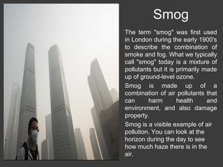 Air pollution | PPT
