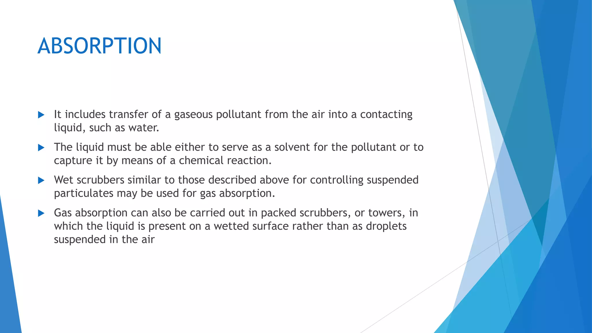 Air pollution control methods and equipments | PPTX